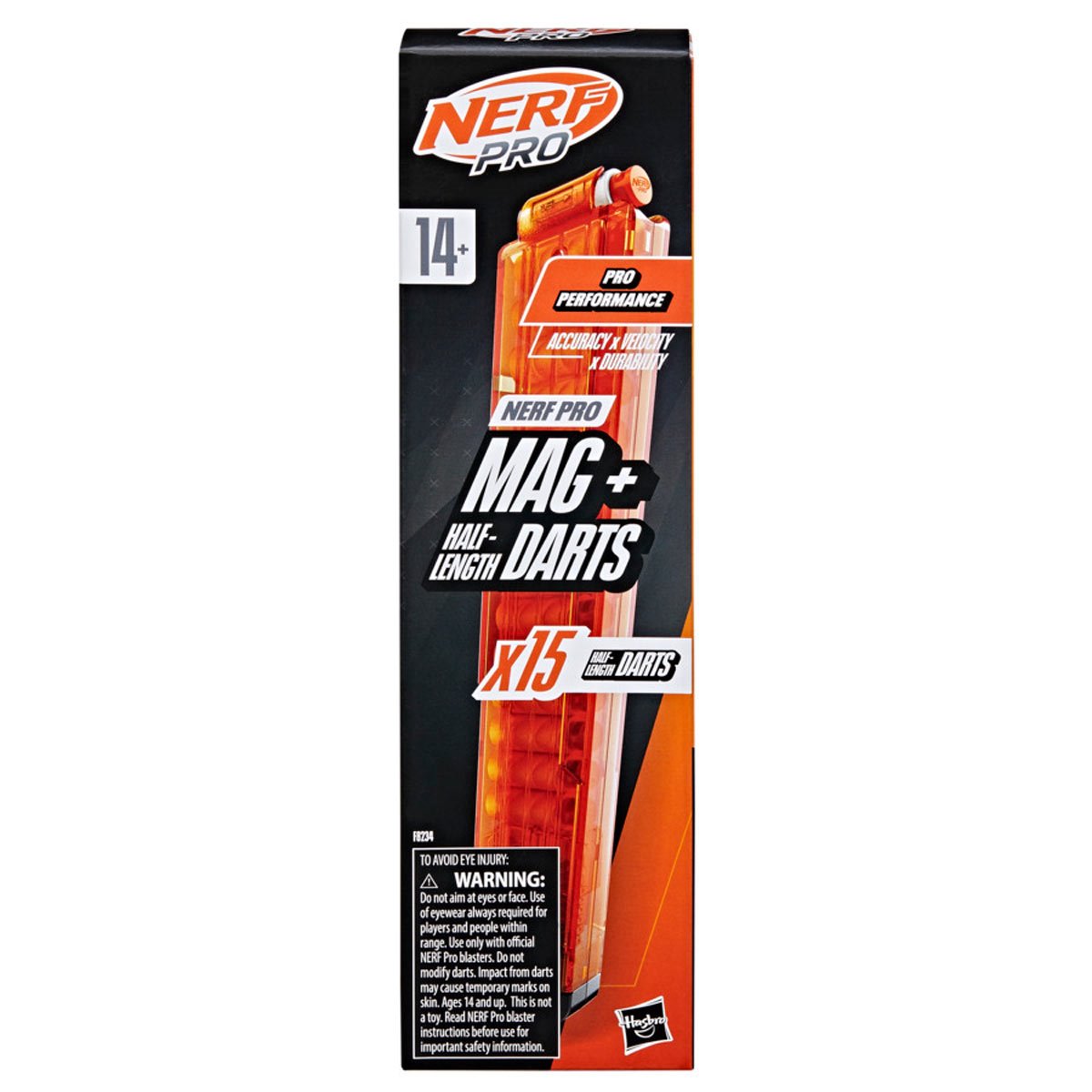 Nerf Pro Magazine Half-Length Magazine and 15 Pro Half-Length Darts