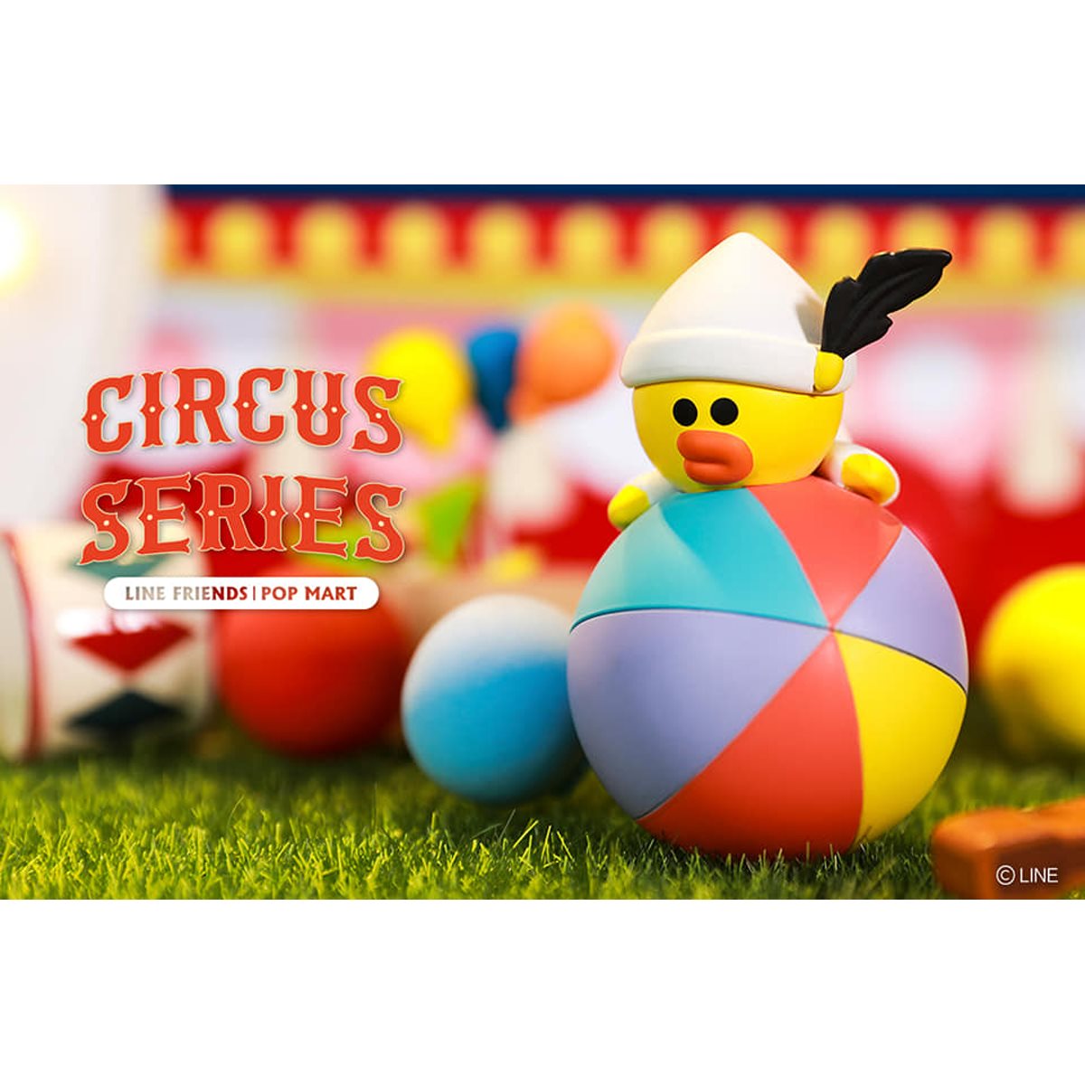 Line Friends Circus Series Blind Box Vinyl Figure