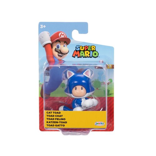 World of Nintendo Wave 50 Cat Toad 2 1/2-Inch Mini-Figure
