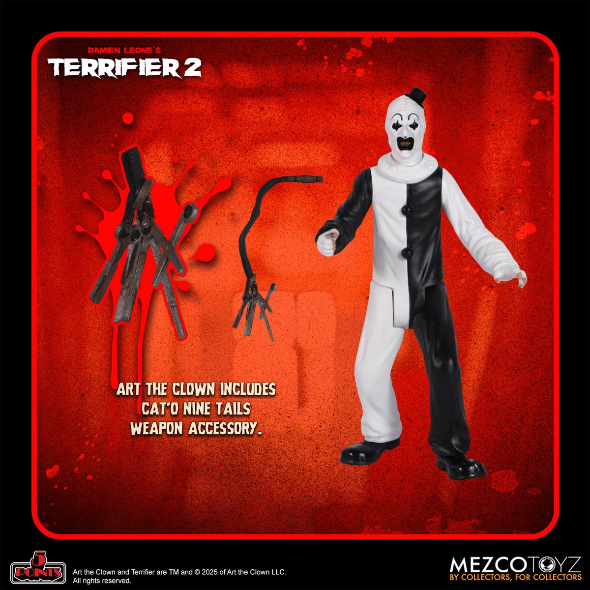 Terrifier 2 5 Points Action Figures Set of 2