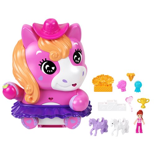 Polly Pocket Pony Rodeo Compact Playset - Entertainment Earth
