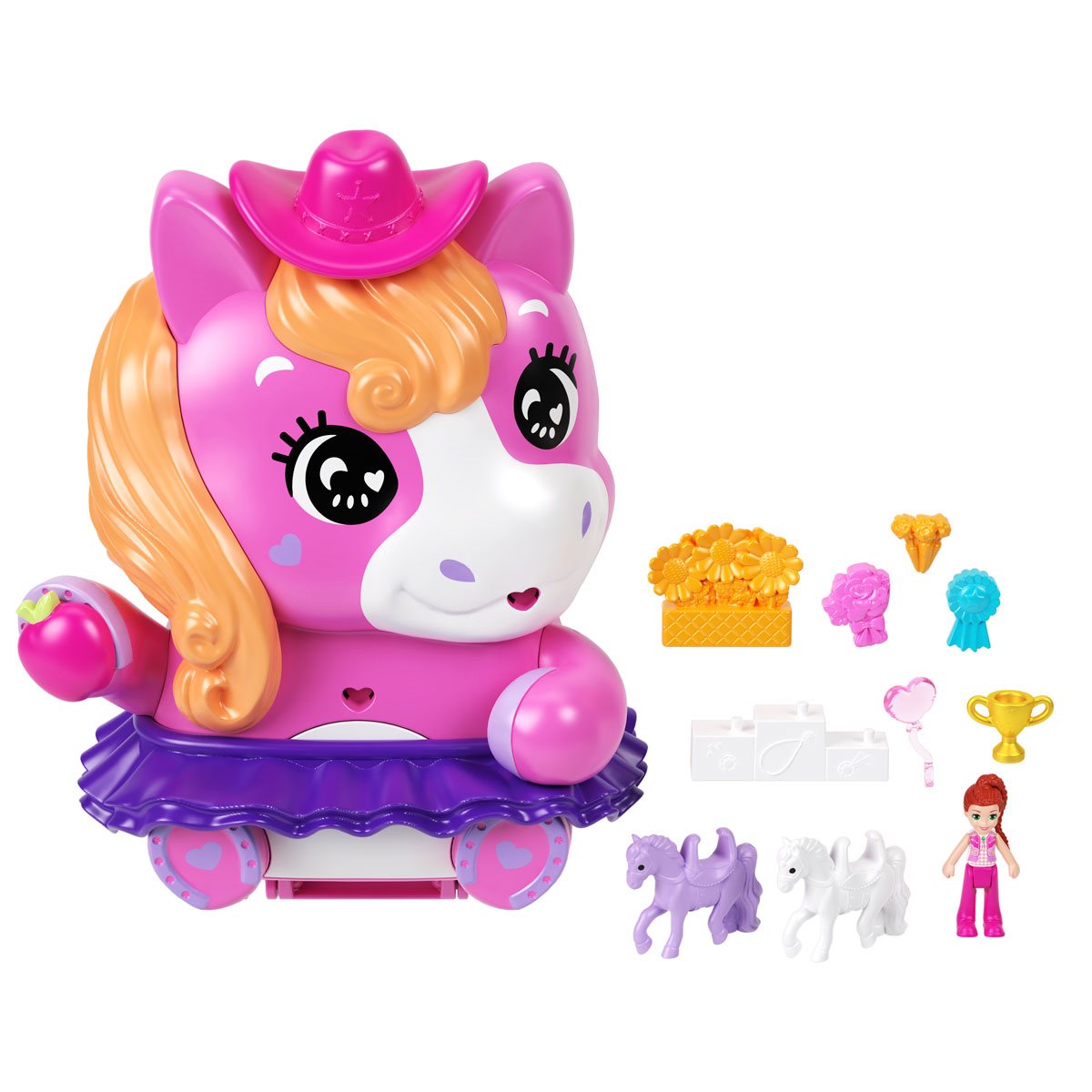 Polly Pocket Pony Rodeo Compact Playset - Entertainment Earth