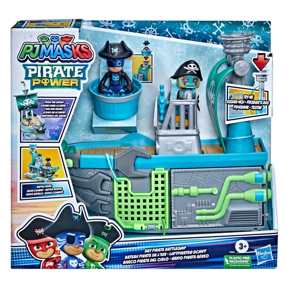 PJ Masks Sky Pirate Battleship - Entertainment Earth