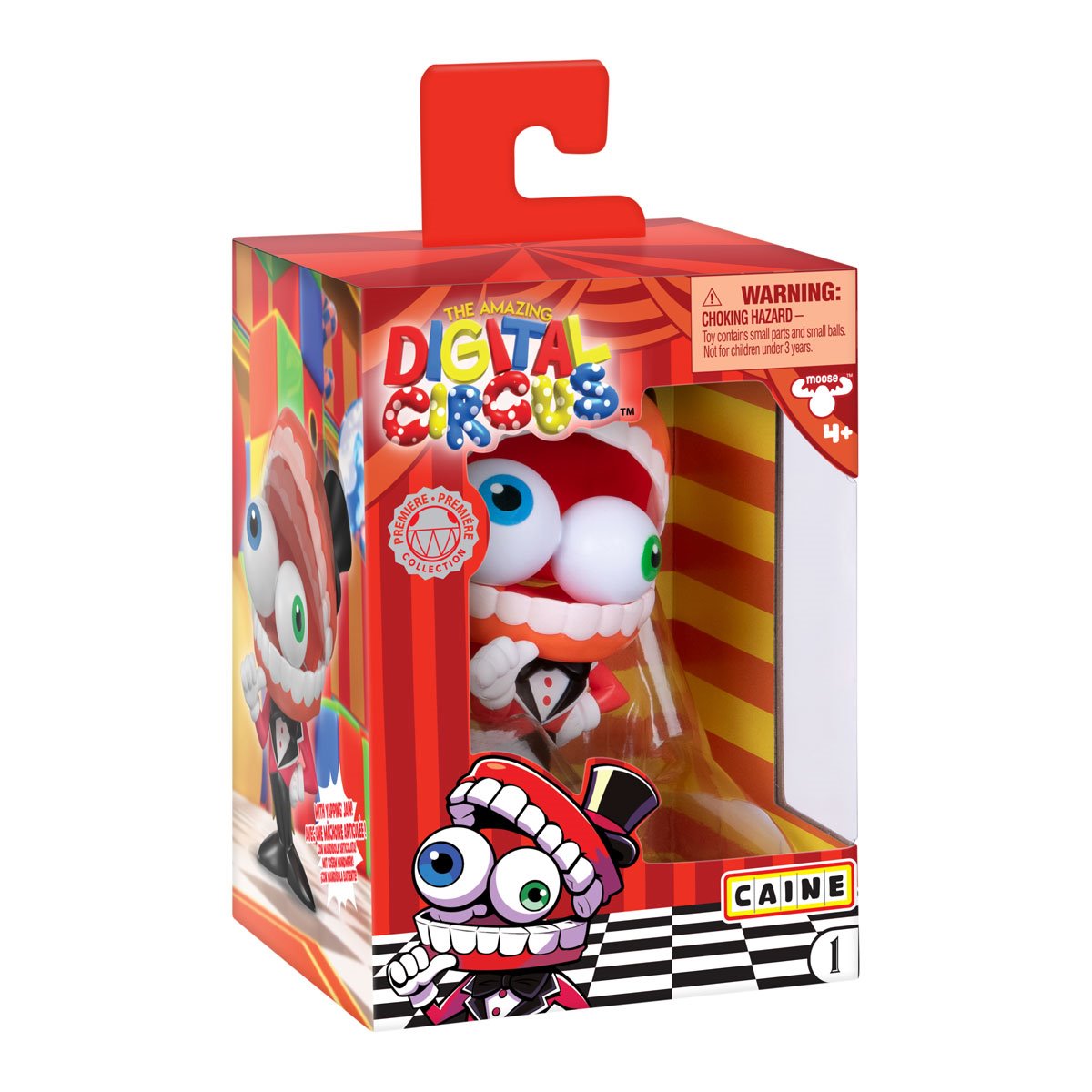 Amazing Digital Circus Caine 4 Inch Vinyl Figure