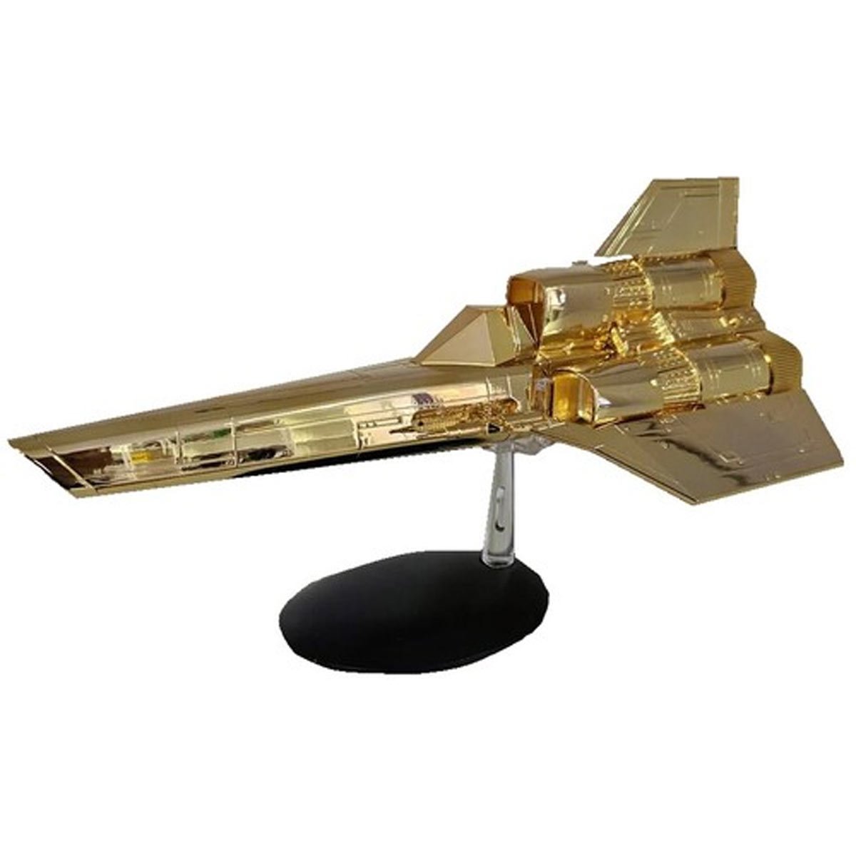 Battlestar Galactica Viper Mark I Gold Edition Die-Cast Metal Ship