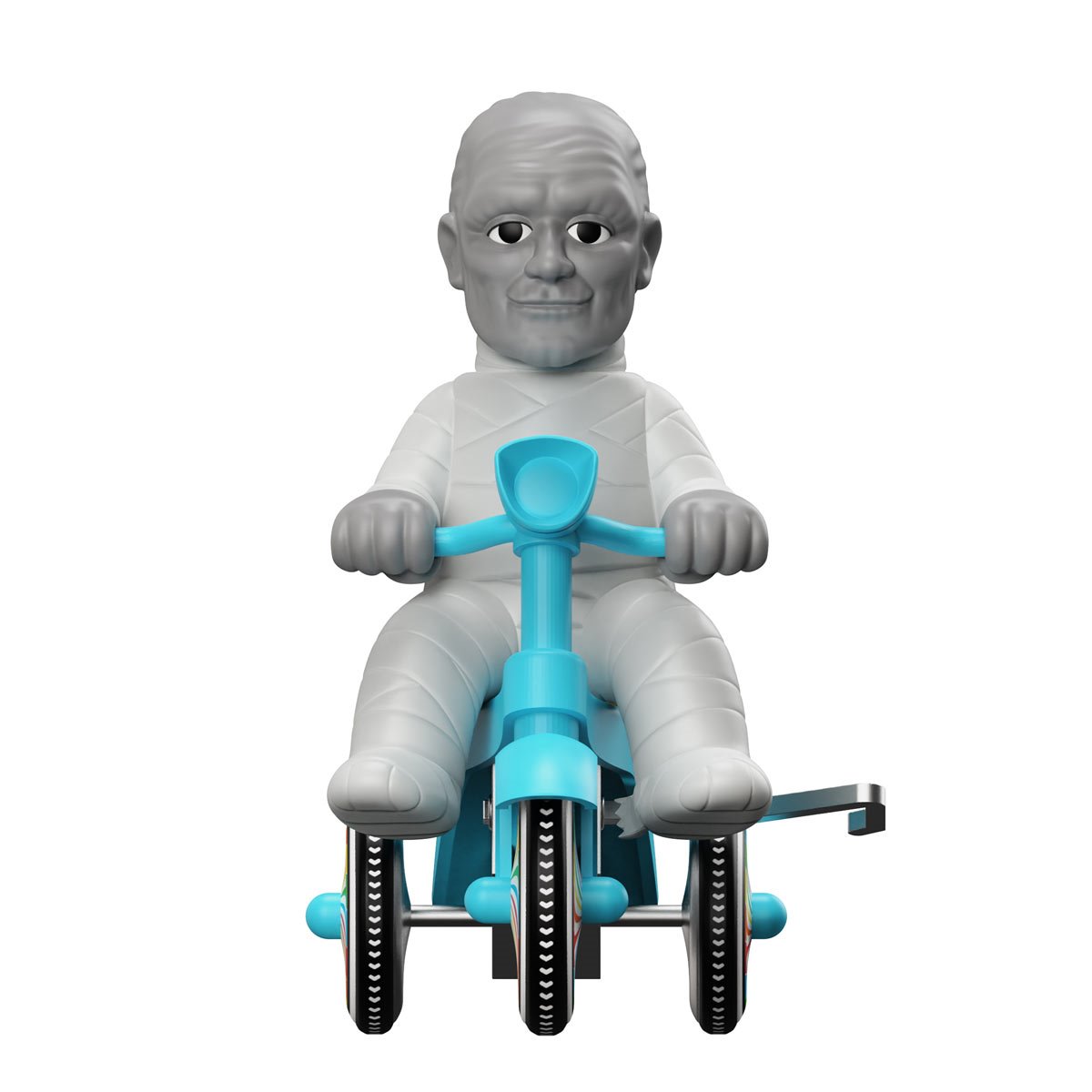 Universal Monsters The Mummy (Gray with Blue Trike) Super Cycles Figure