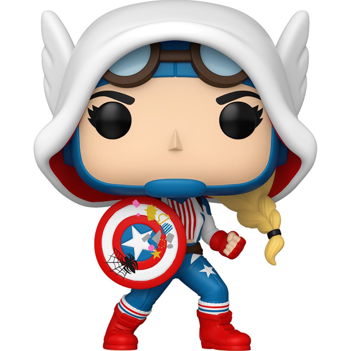 Spider-Gwen: Gwenverse Cap-Gwen Funko Pop! Vinyl Figure #1486