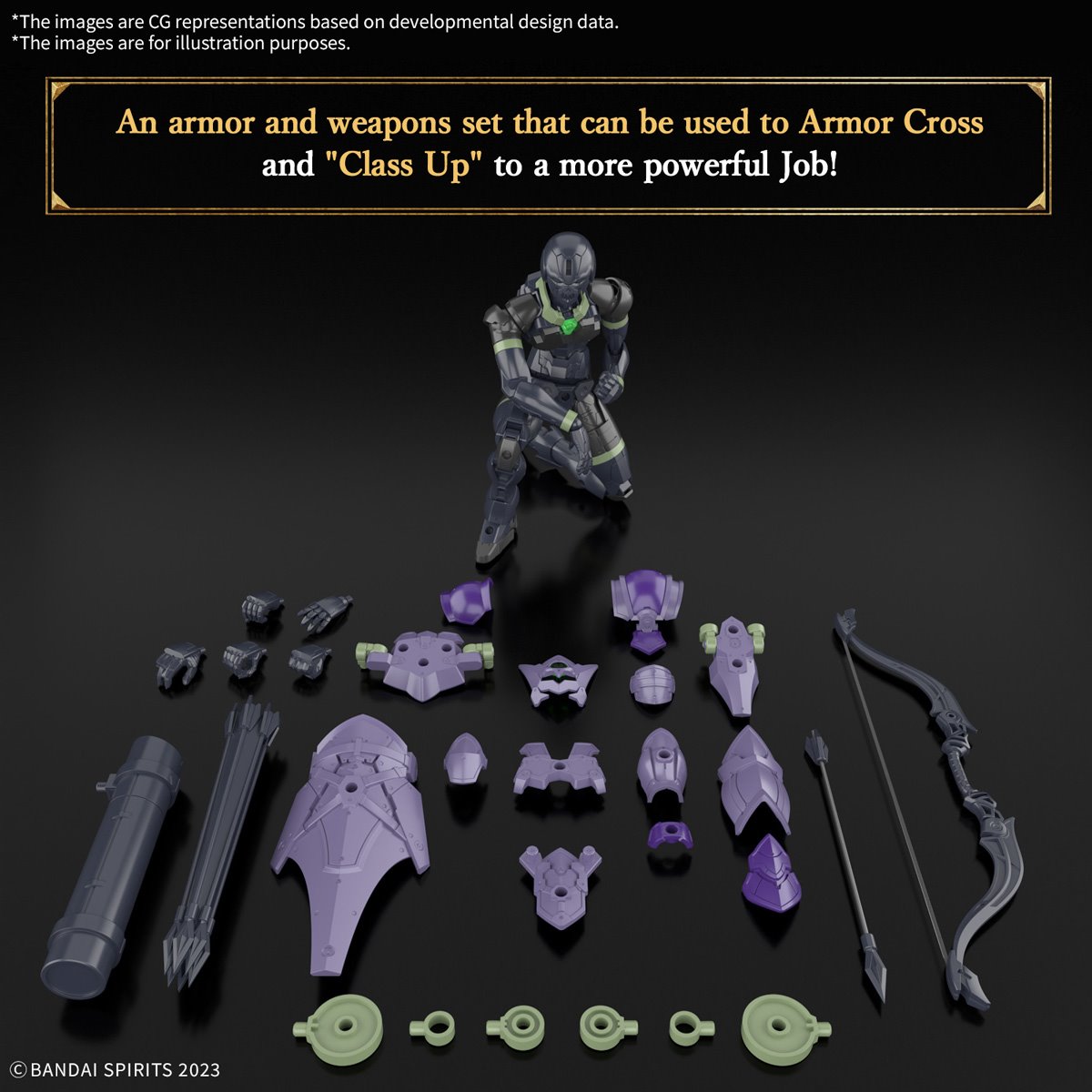30 Minutes Fantasy Rosan Archer Model Kit