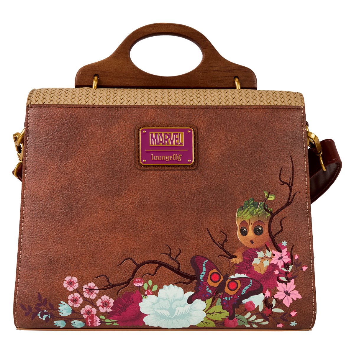 Guardians of The Galaxy Groot Rattan Crossbody Bag
