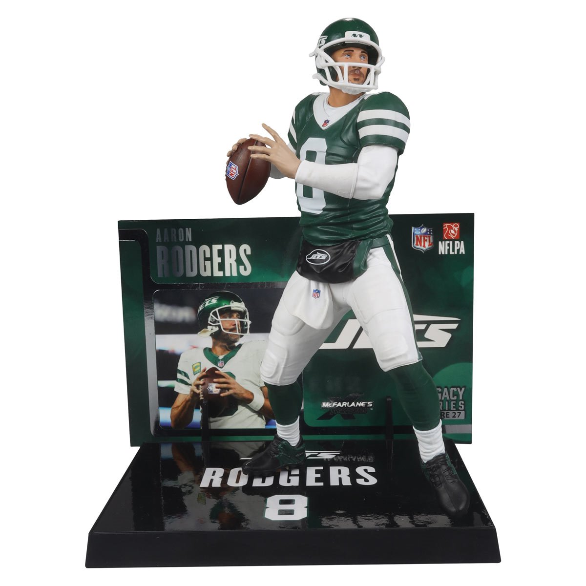 NFL SportsPicks 2024 Wave 2 New York Jets Aaron Rodgers 7-Inch Scale ...