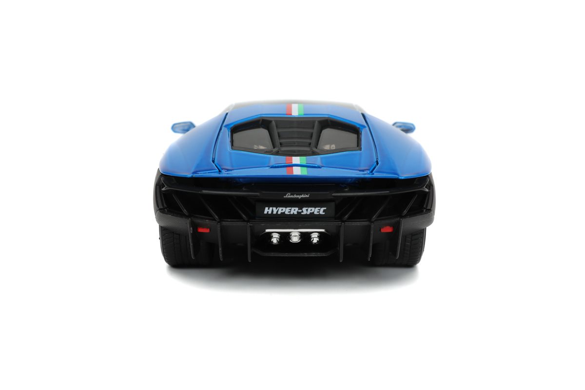 Hyper-Spec Lamborghini Centenario Blue 1:24 Scale Die-Cast Metal Vehicle