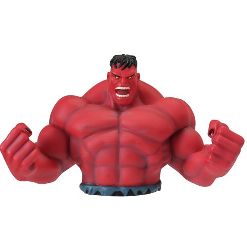 Marvel Red Hulk Bust Bank - Entertainment Earth