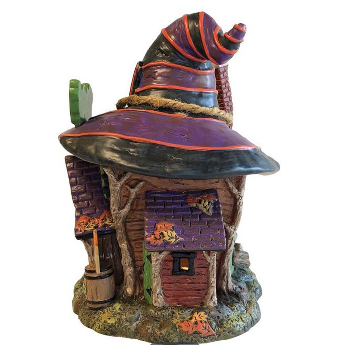 Snow Village Halloween Trixie's Tricks & Treats Statue