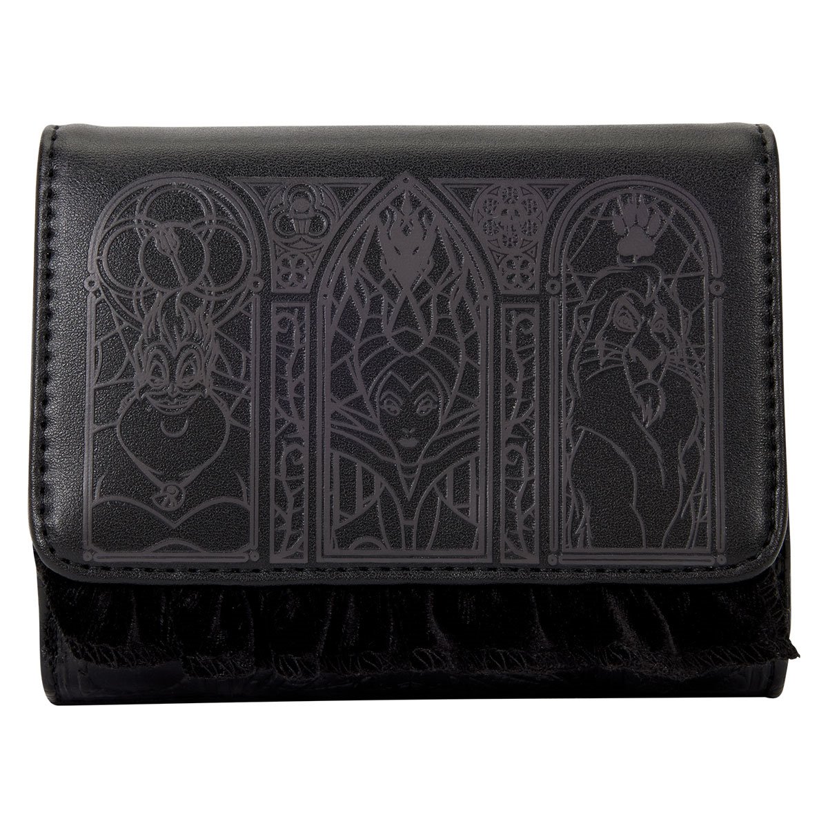 Disney Villains Velvet Ruffle Tri-Fold Wallet