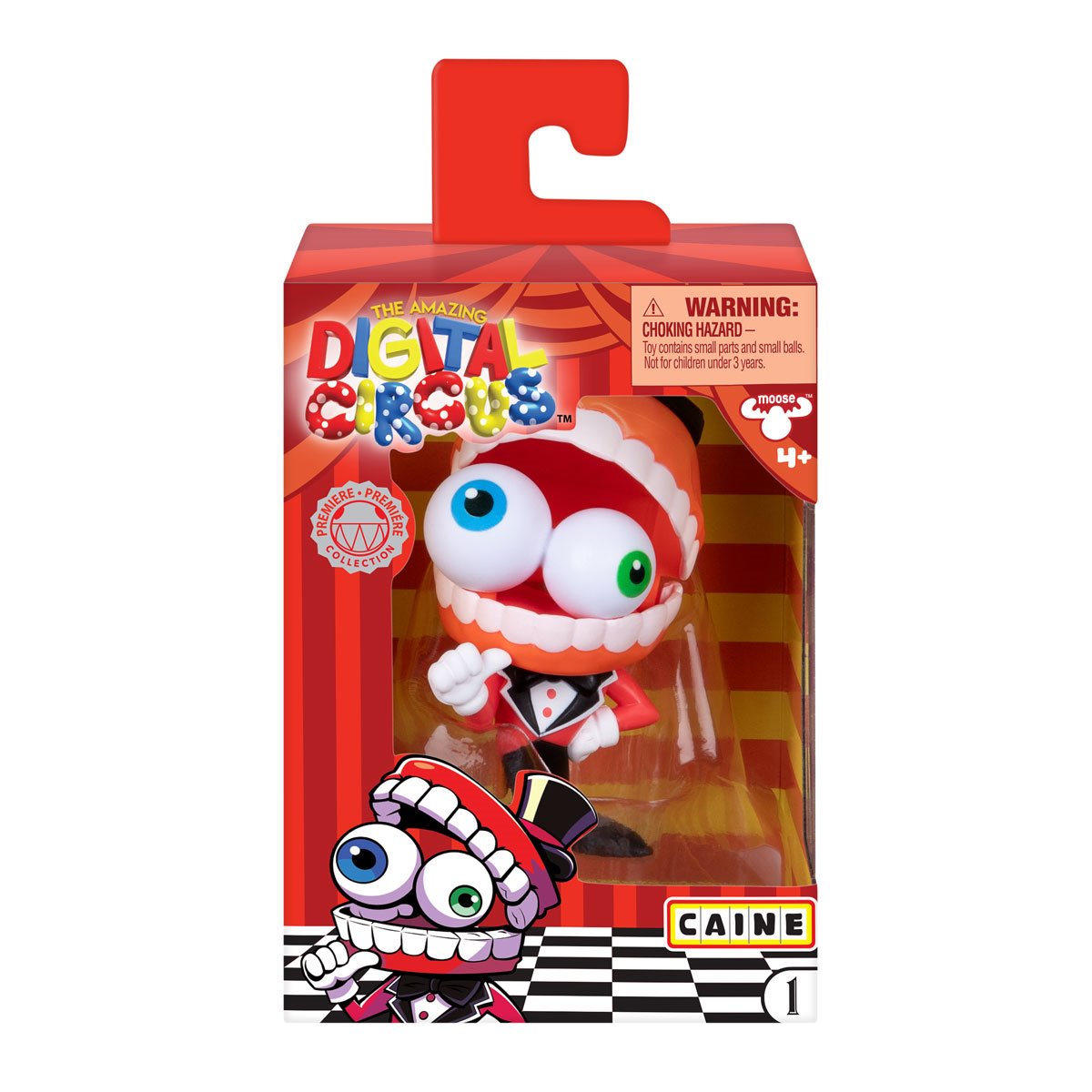 Amazing Digital Circus Caine 4 Inch Vinyl Figure