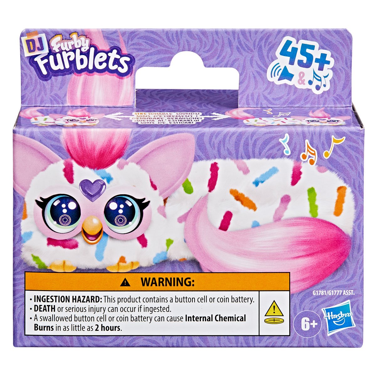 Furby DJ Furblets Mini Electronic Plush Toy Wave 1 Revision 1 Case of 12
