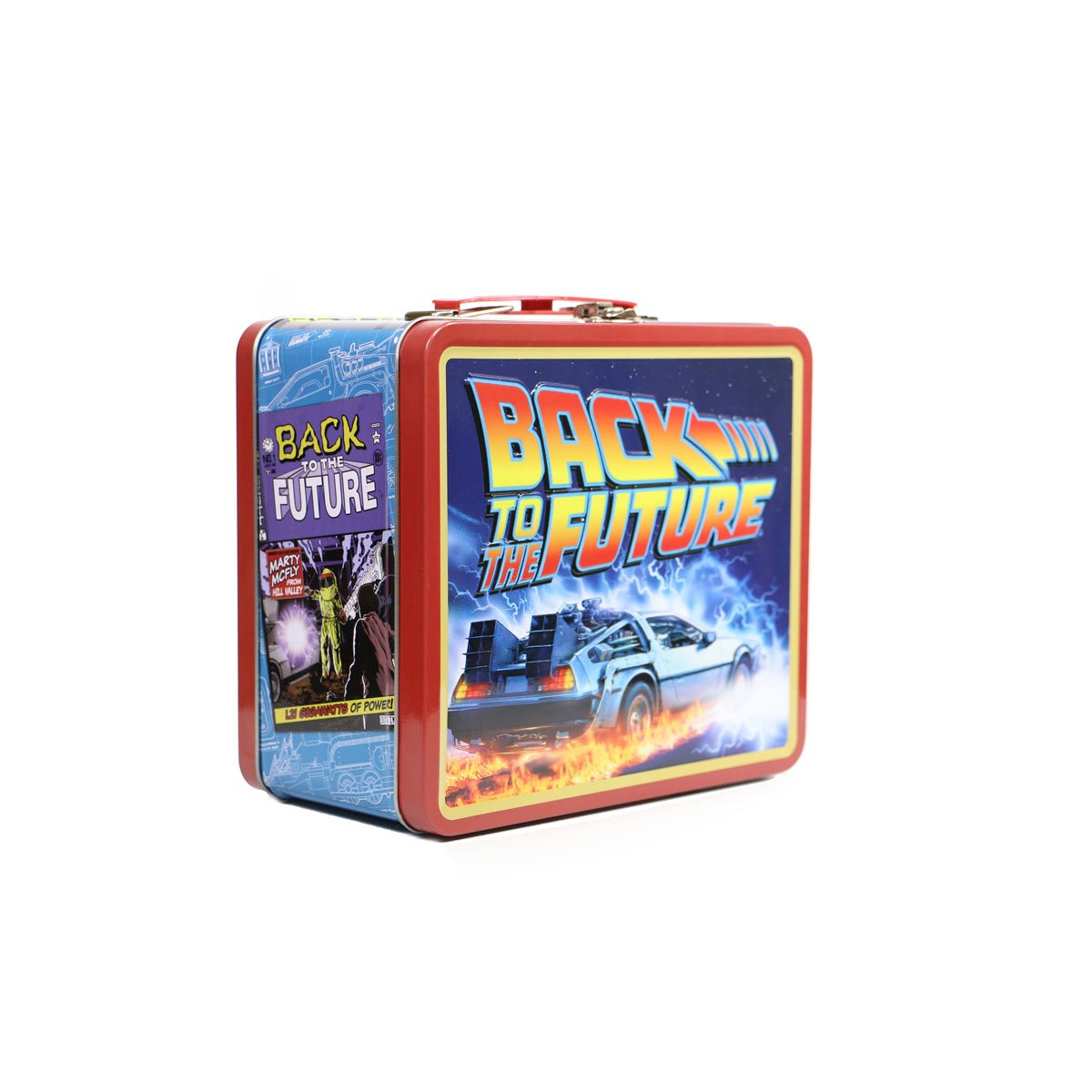 Back to the Future Tin Titans Lunch Box with Thermos - Previews Exclusive