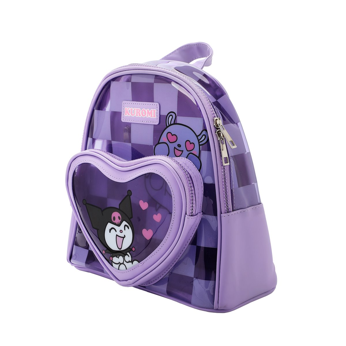 Sanrio Kuromi Checkerboard Mini-Backpack - Entertainment Earth