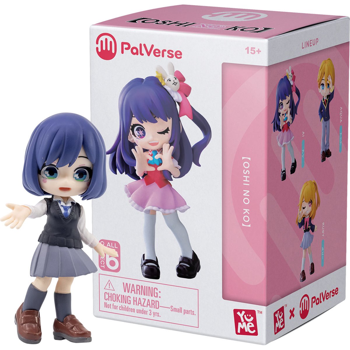 Oshi no Ko PalVerse Anime Blind-Box Mini-Figure Case of 6