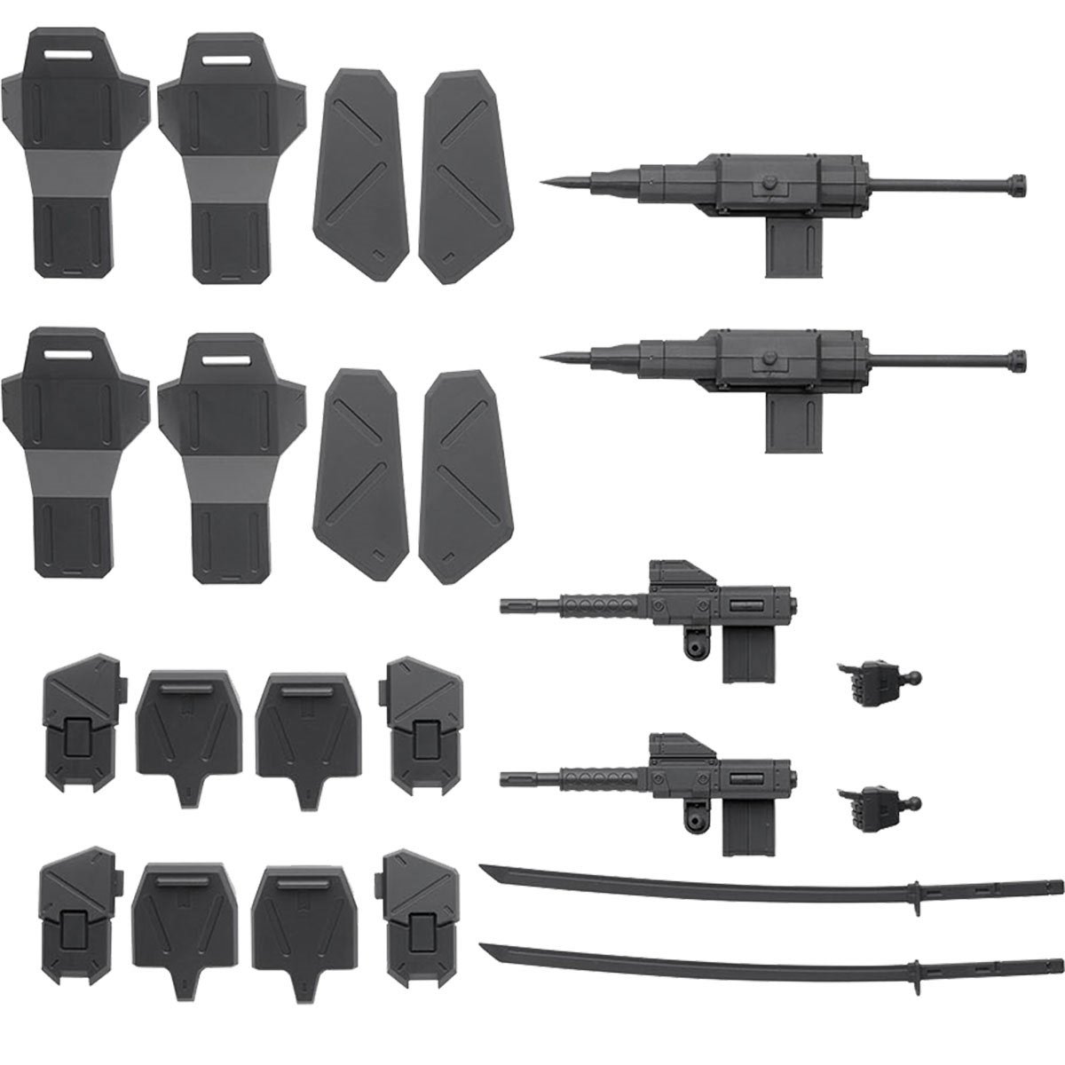 Amaim Warrior at the Borderline Equipment Set 5 High Grade 1:72 Scale ...
